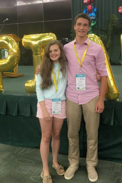 Catherine Herrick with Bradley Kerr- photo by A.-C. Herrick